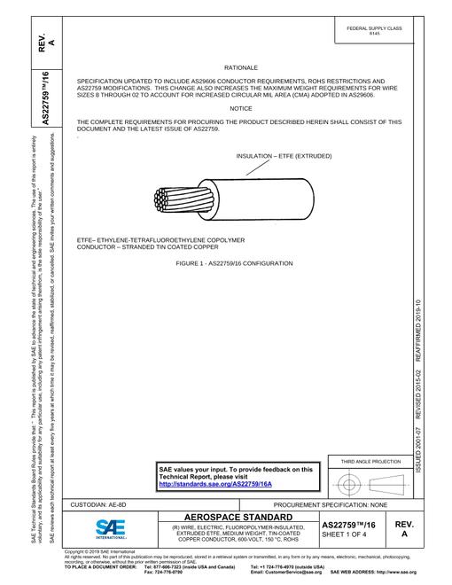 SAE AS22759/16A - SAE Standard Source